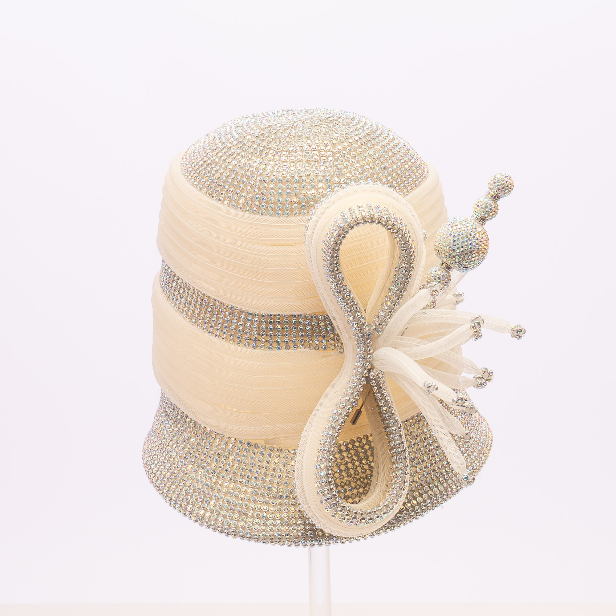 Encrusted With Rhinestones And Beaded Extensions For Added Dimension ...